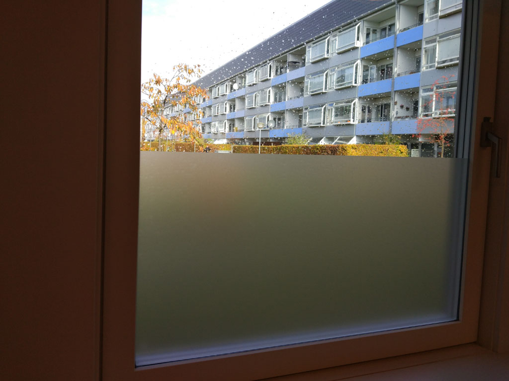 Vinduesfolie og Sandblæst folie til privatliv - One-Way film til vinduer